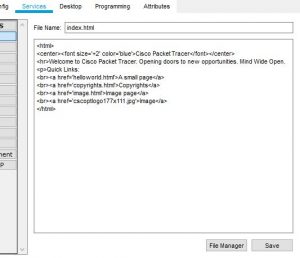 Konfigurasi Web Server Sederhana Menggunakan Cisco Packet Tracer - Yan ...