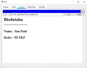 Konfigurasi Web Server Sederhana Menggunakan Cisco Packet Tracer - Yan ...