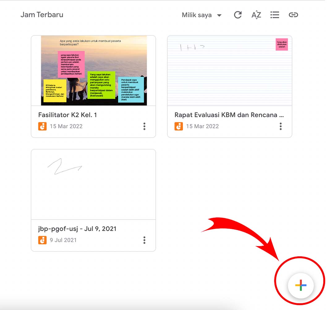 Mengakses dan Menggunakan Google Jamboard || Tutorial - Yan Paul Pala ...